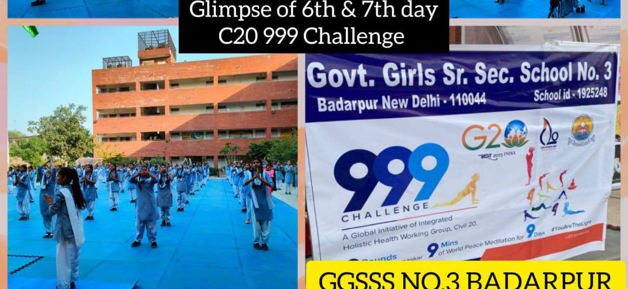 Delhi participating in the 999 challenge - 7th Day | Ayudh - Awaken ...